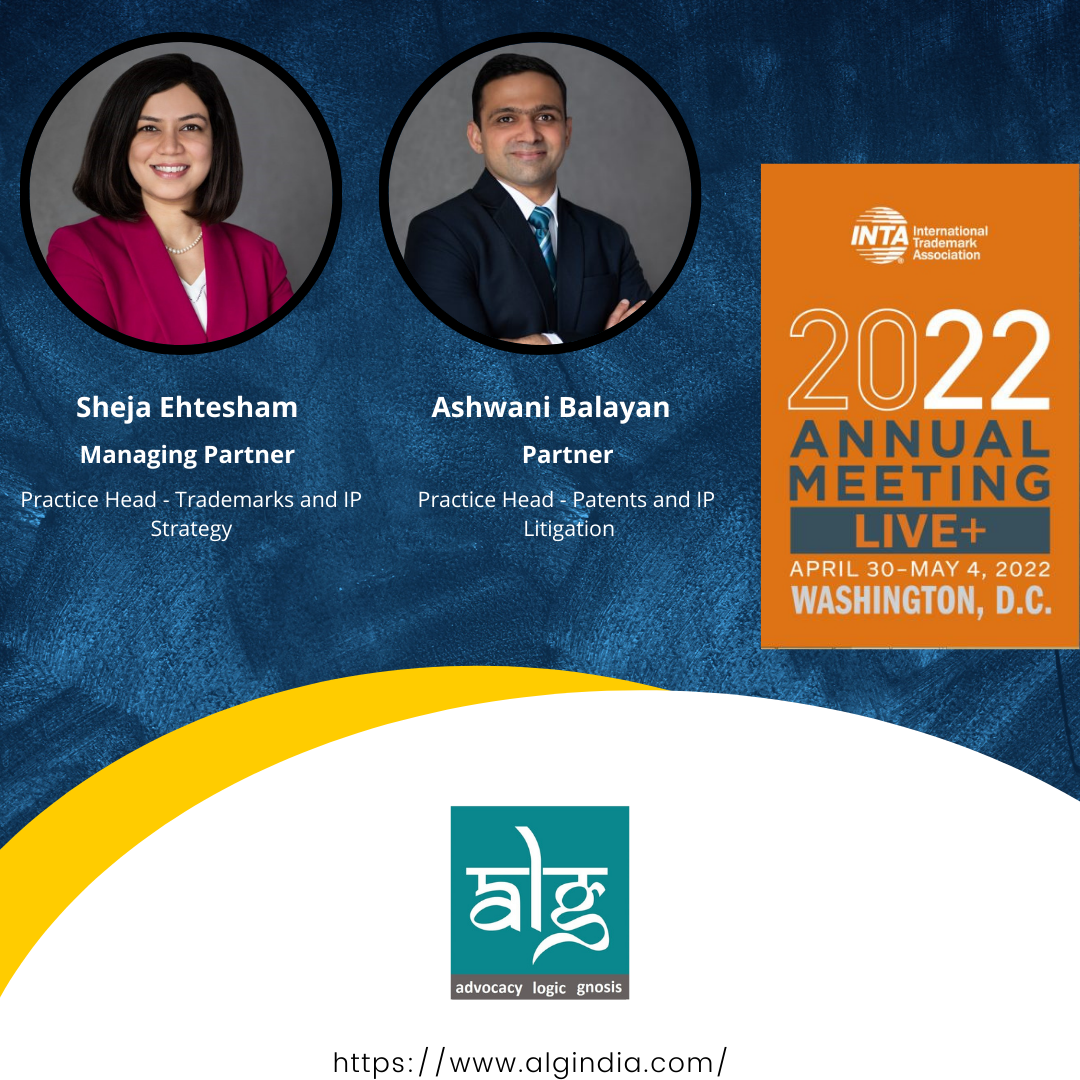 Sheja Ehtesham And Ashwani Balayan Are Attending INTA Annual Meeting ...