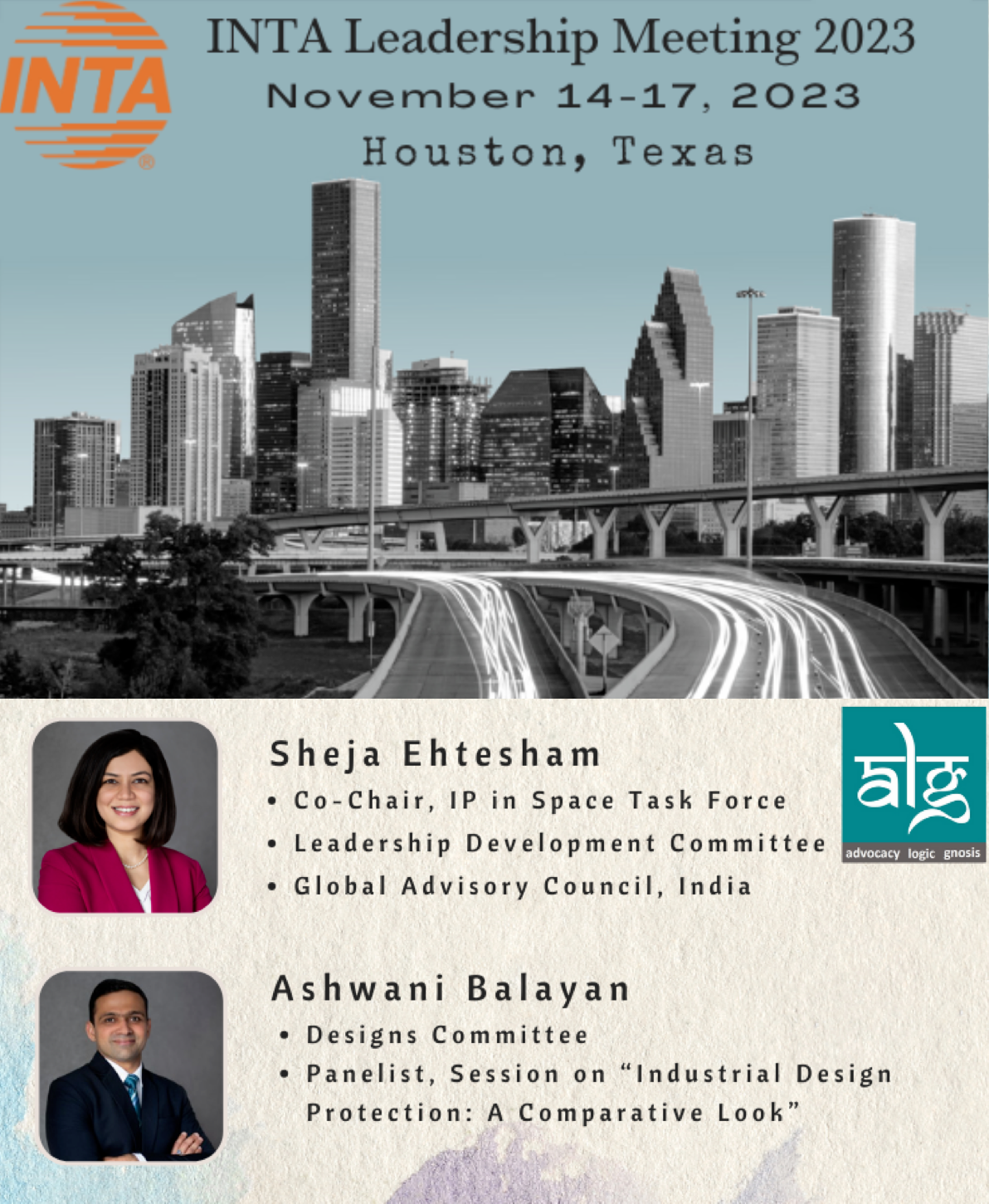 Sheja Ehtesham And Ashwani Balayan To Attend INTA Leadership Meeting ...